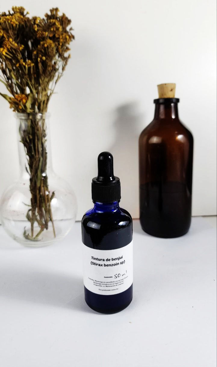 Tintura de benjui (Styrax benzoin) 50 g | Fitocosmética by LT