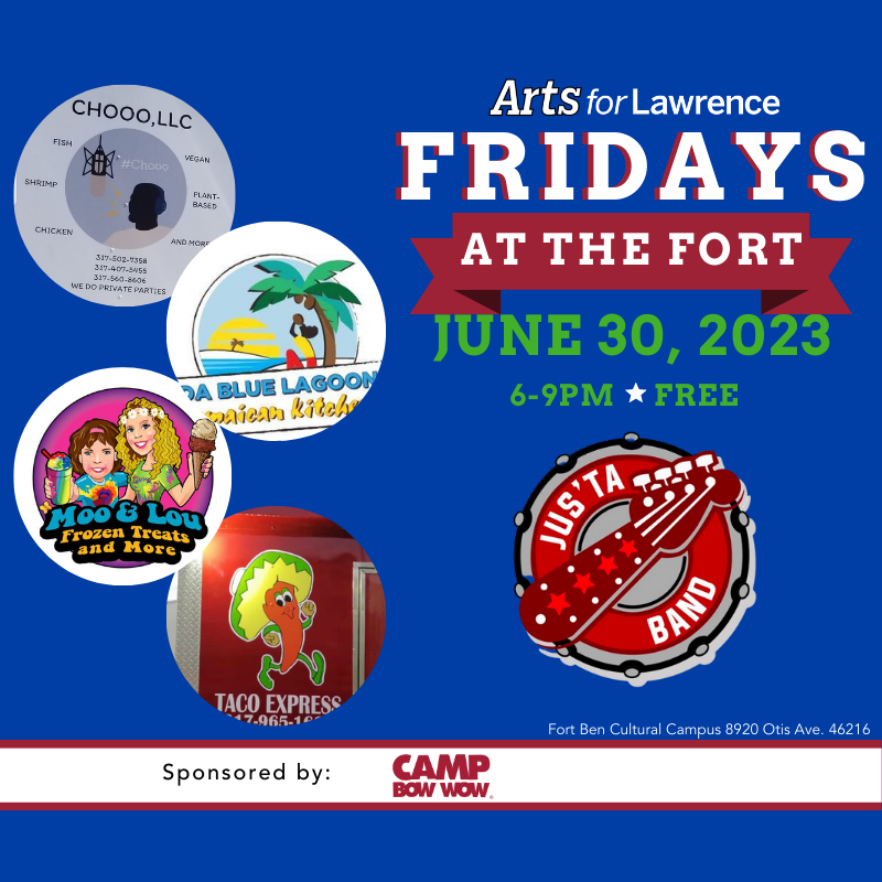 Fridays at the Fort ft. Just'a Band | Arts For Lawrence