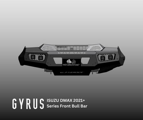 GYRUS SERIES FRONT BULL BAR - ISUZU DMAX (2021+) | Exspider 4x4