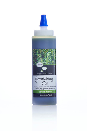 Garnishing Oil Thyme Flavour 1 x 250ml | Imaginative Cuisine
