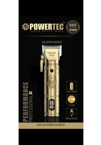 Powertec TR-8500 Professional Hair&Beard Trimmer | Turkishwholesalers