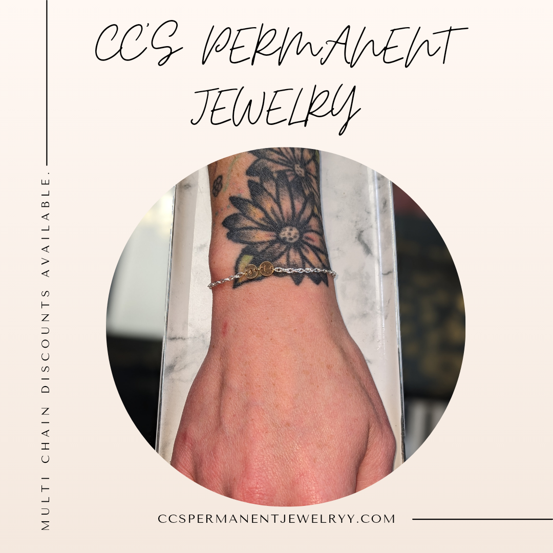 Custom Bracelets | Cc's Permanent Jewelry | Colorado Springs