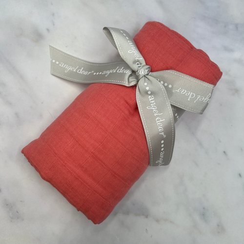Angel Dear Swaddle- Coral | The Toy Shop