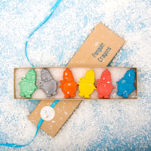 Crayon Box- Penguin Crayons | The Toy Shop