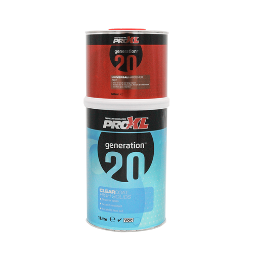 ProXL Generation 20 2K High Solids Clear Coat 1.5L Kit | CCPaints