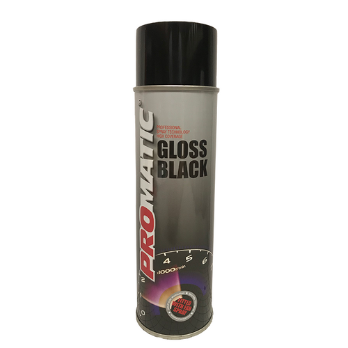 ProMatic Gloss Black 500ml | CCPaints
