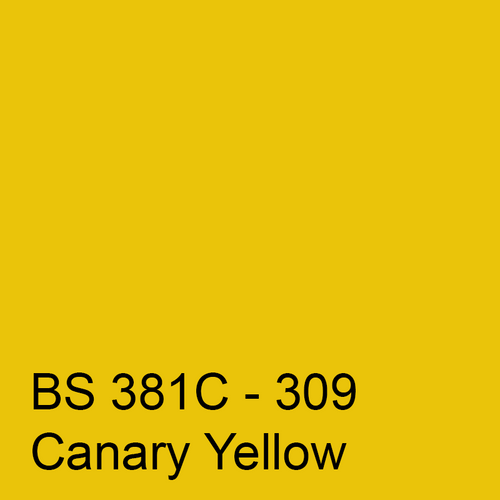 BS 381C - 309 - Canary Yellow | CCPaints