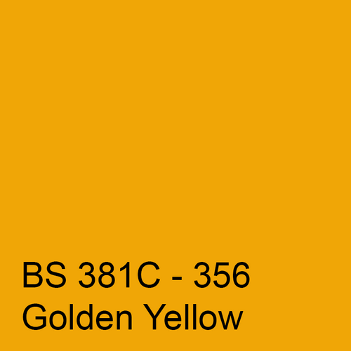 BS 381C - 356 - Golden Yellow | CCPaints