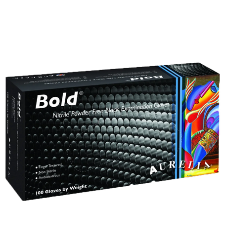 Aurelia Bold Max Black Gloves | CCPaints