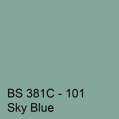 BS 381C - 101 - Sky Blue | CCPaints