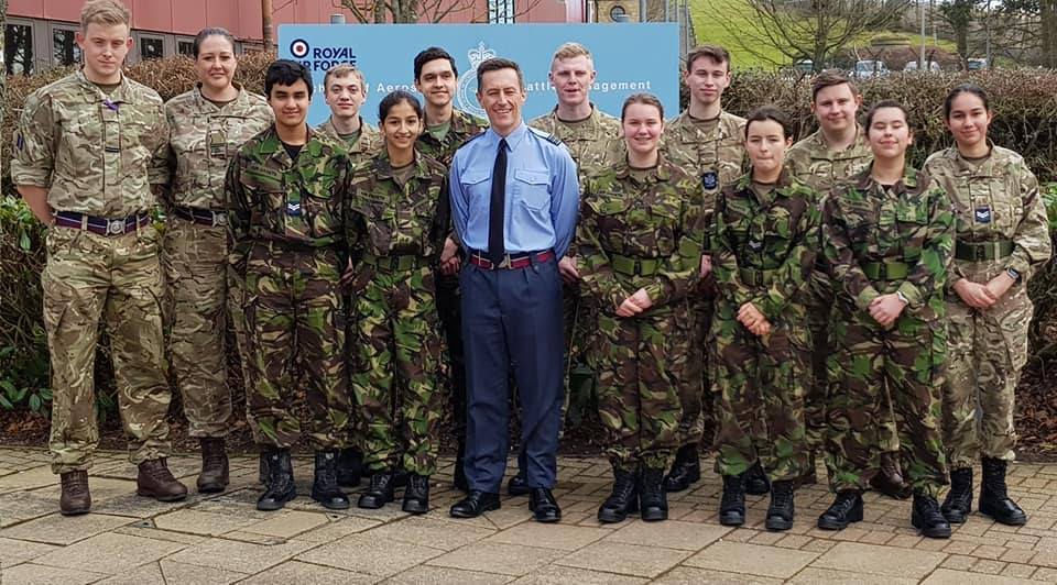 BEHIND THE SCENES VISIT FOR TOP CADETS!