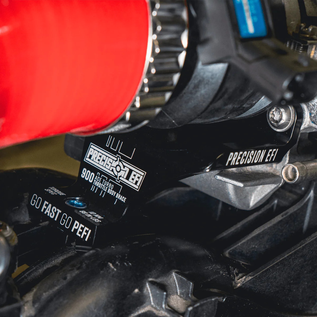 PRECISION EFI THROTTLE BODY BRACE - 900T / 900T-R / MACH Z | Gord's Garage