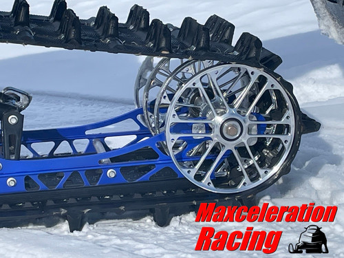 9" Billet Rear Idler Wheels | Maxceleration Racing