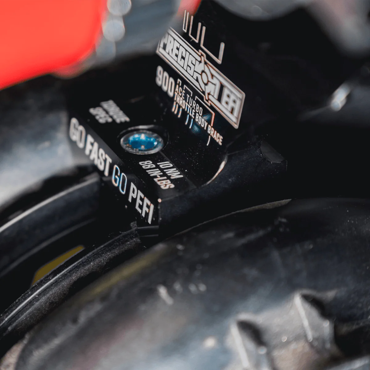 PRECISION EFI THROTTLE BODY BRACE - 900T / 900T-R / MACH Z | Gord's Garage