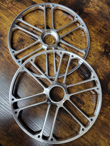 10" Billet Rear Idler Wheels | Maxceleration Racing