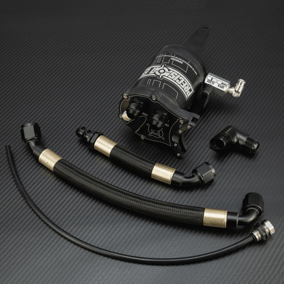 PRECISION EFI AIR/OIL SEPARATOR SYSTEM - 900T / 900T-R / MACH Z | Gord ...