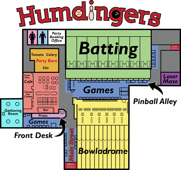 Floor Plan | Humdingers