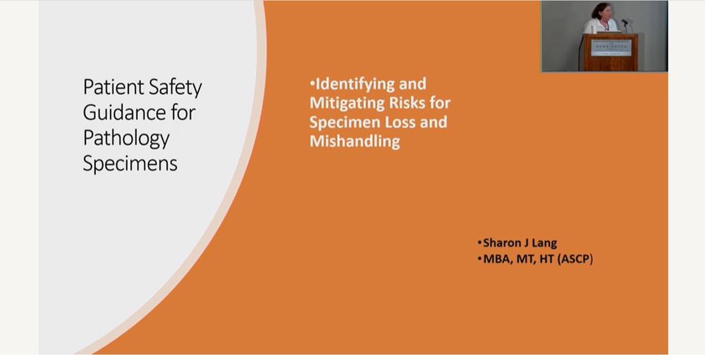 Patient Safety Guidance for Pathology Specimens-Identifying and ...