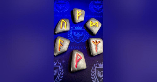 Runes Collection- 2023 Germania Mint 1 oz Ag 999.9 Cast Bar | Bestaucoins