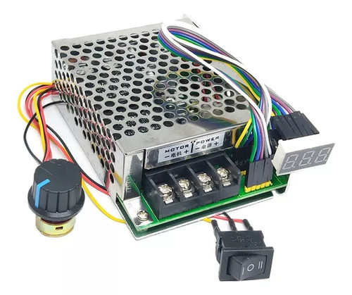 Dimer Dimmer Regulador De Motor Con Caja Dc 40a 12v A 48v | phventas