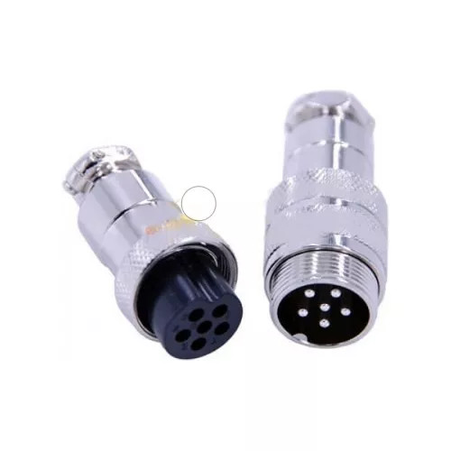 Conector 6 Pines Aviacion Aereo Macho Hembra Gx20 | phventas