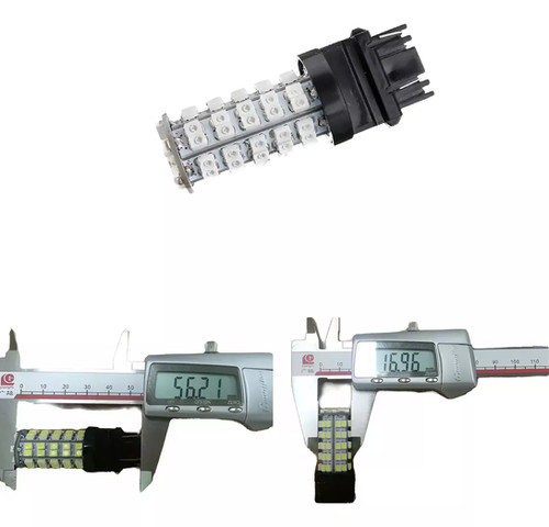 Lampara Led T25 (3157) Dos Polos Rojo | phventas