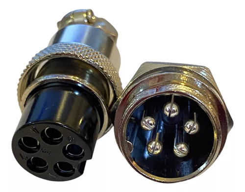 Conector Cable 5 Pines Chasis Gx20 | phventas