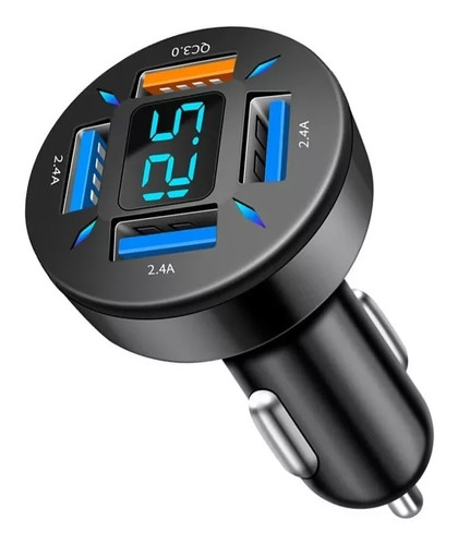 Cargador Rapido 4 Usb Para Auto | phventas