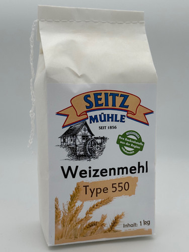 Weizenmehl - Type 550 | Seitz-Mühle