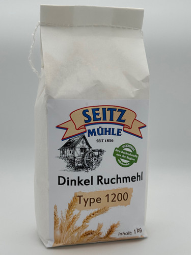 Dinkel Ruchmehl - Type 1200 | 1kg | Seitz-Mühle