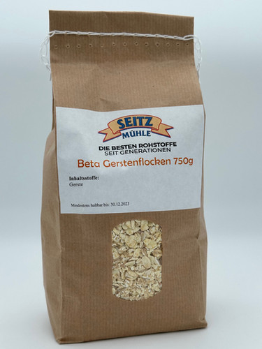Beta Gerstenflocken | 750g | Seitz-Mühle