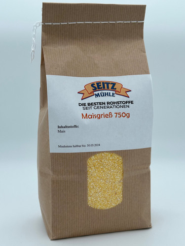 Maisgrieß | 750g | Seitz-Mühle