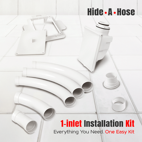 1-inlet Installation Kit Hide-A-Hose | Ultra Clean