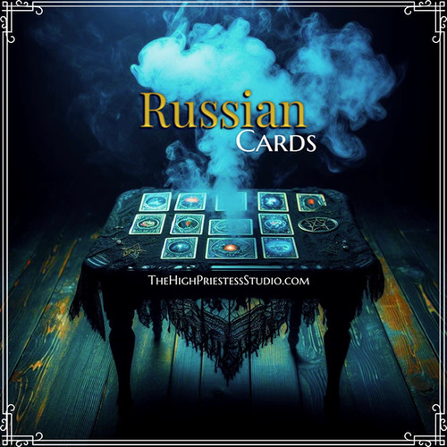 Russian Cards - (Approx 20-30 Min) read description | HighPriestessStudio