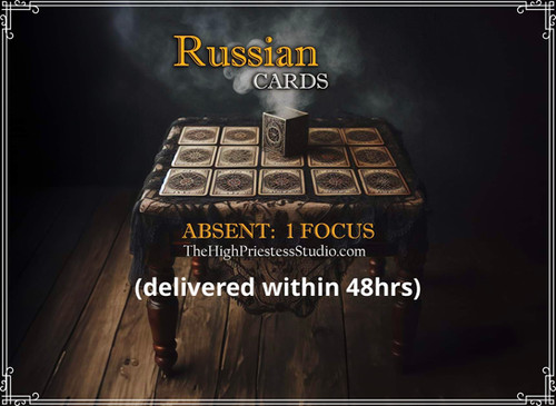 Russian Cards Absent - (Approx 20-30 Min only) | HighPriestessStudio