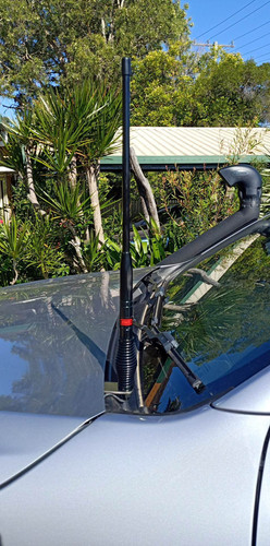 MY21+ Dmax/BT-50 Bonnet Mount Aerial Bracket | Ironclad Engineering