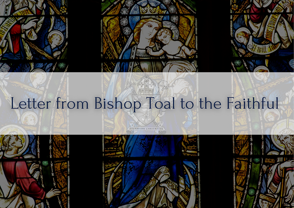 Letter from Bishop Toal to the Faithful
