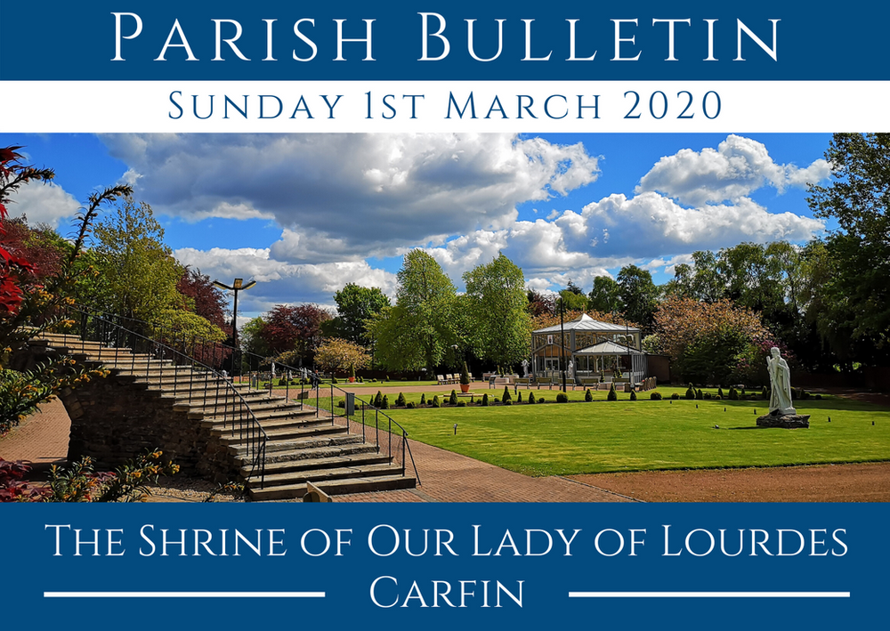 Parish Bulletin 01.03.20
