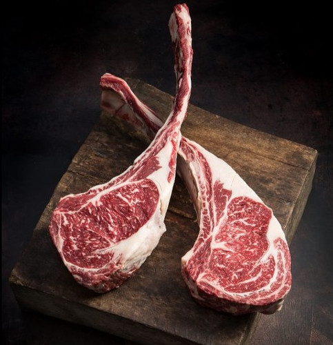 NZ Tomahawk Steak Bone-In (Grassfed) /kg | Cattlelog