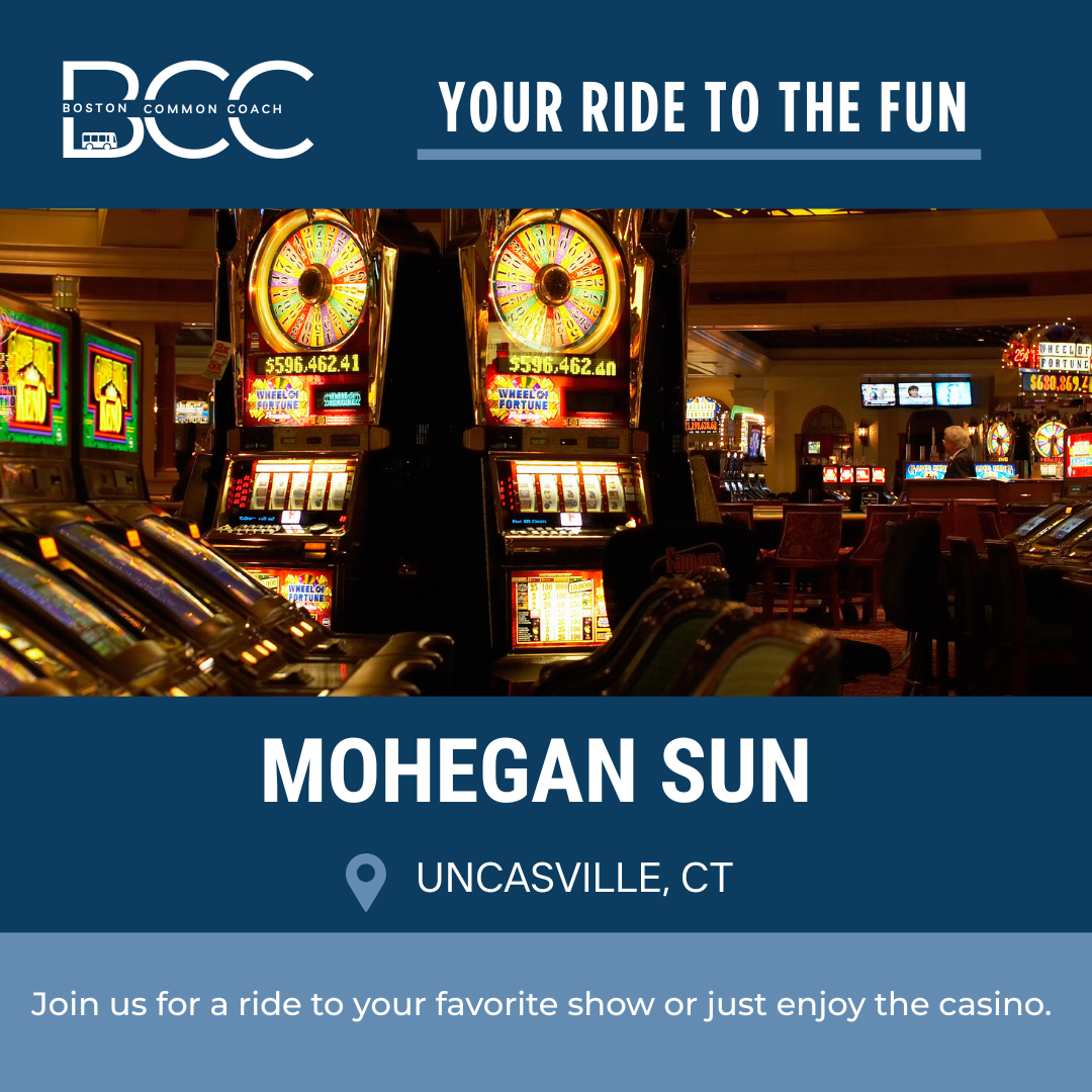 Mohegan Sun - Train | Boston Common Coach