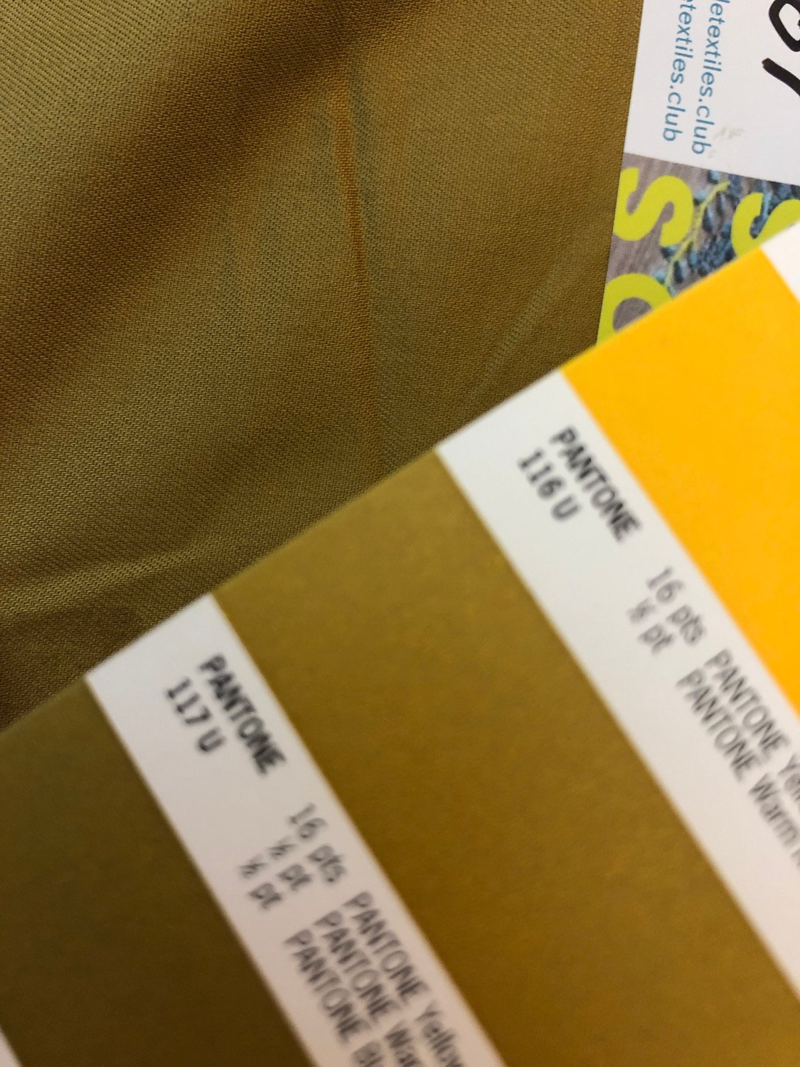 07 MODAL™ Twill. 135gsm. 1007 Dark Avocado Pantone 117U | stsc