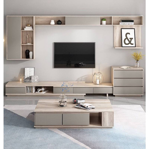Nordic Expandable TV Stand & Coffee Table Combination | Factory 4 U Hub 1