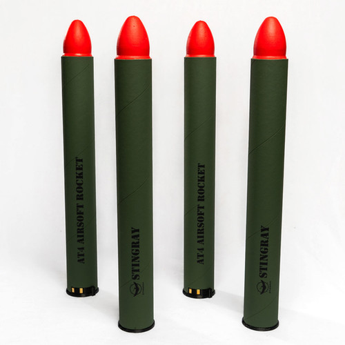 S1 - AT4 BASIC AIRSOFT ROCKET (Pack of 4) | STINGRAY AIRSOFT