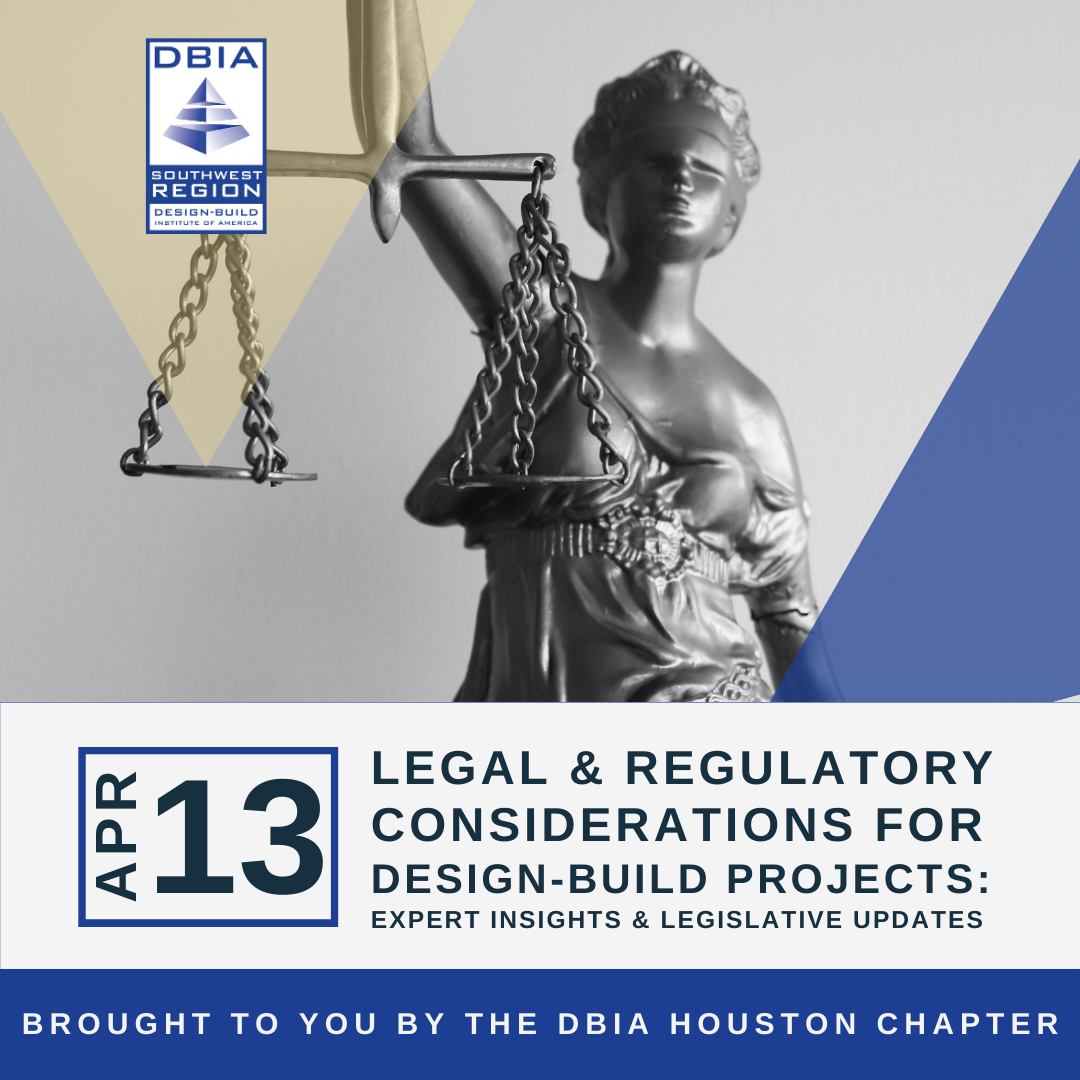 Legal & Regulatory Considerations for Design-Build Projects: Expert ...