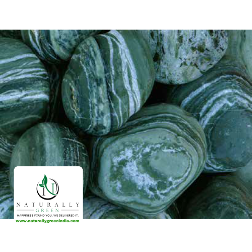 Dark Green pebbles | Naturally Green