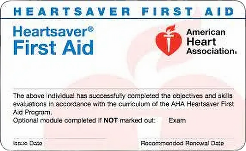 AHA First Aid | website