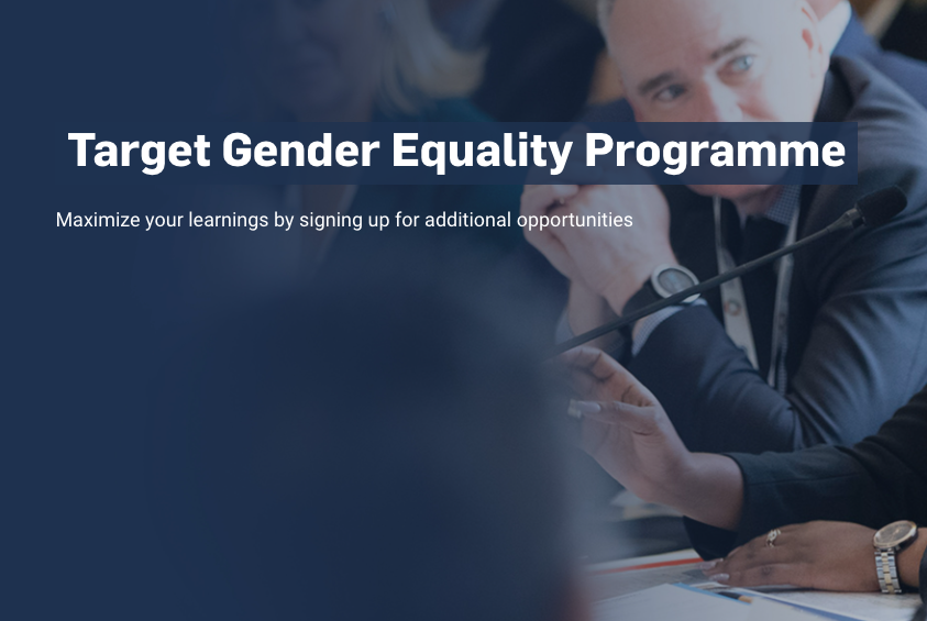 Target Gender Equality – Third round (Registration) | UNGCMYB