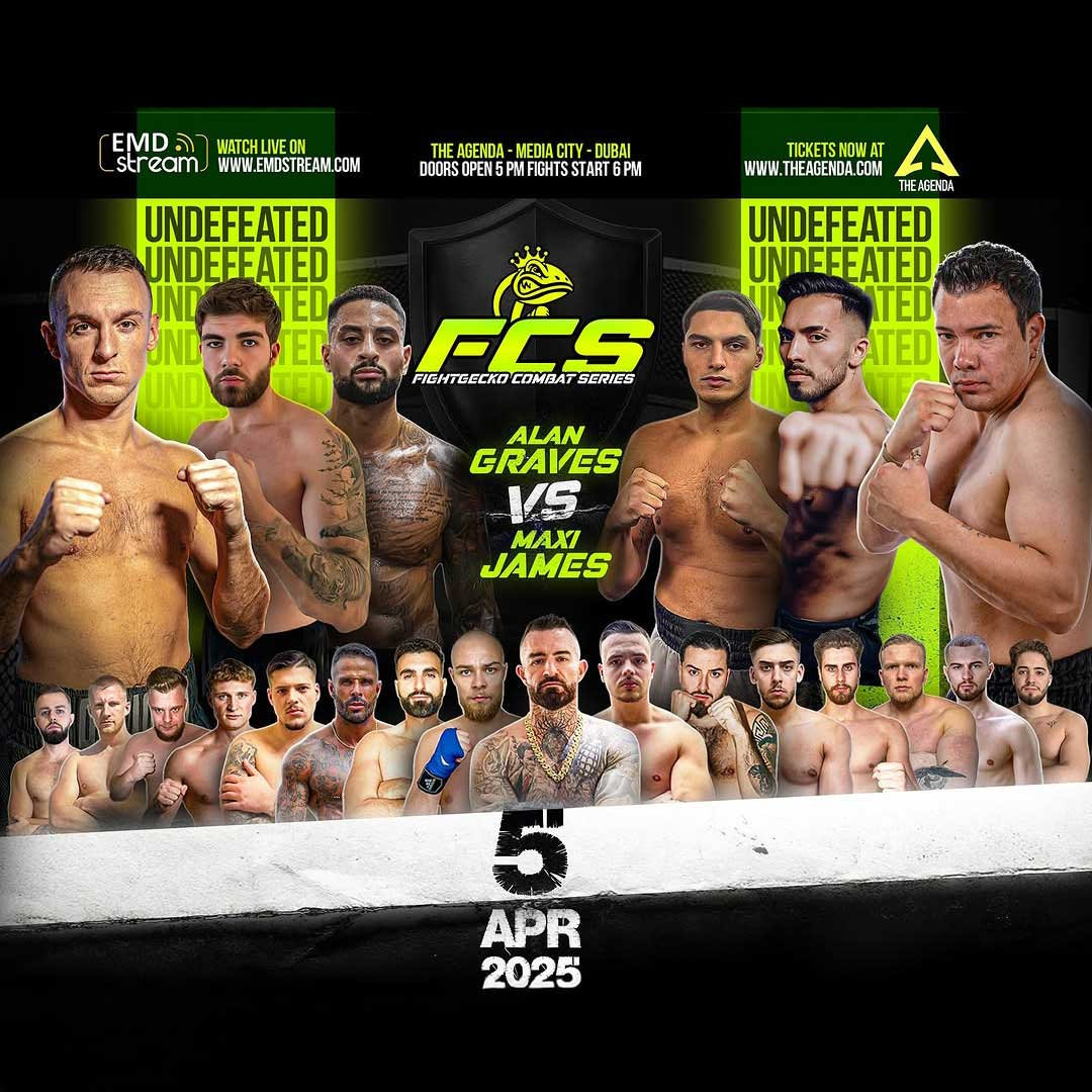 FIGHTGECKO COMBAT SERIES (FCS) | The Agenda