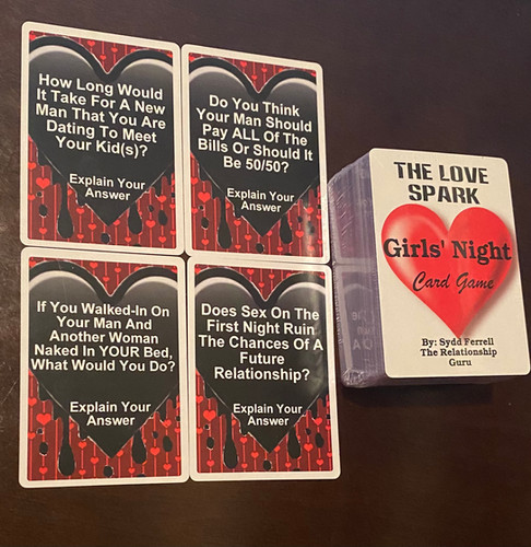 The Love Spark Girls' Night Card Game | Sydd Ferrell