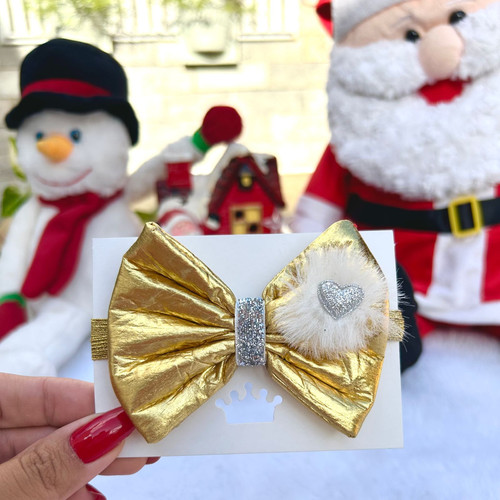 Gravata Borboleta Dourado Metalizado | Zeus store